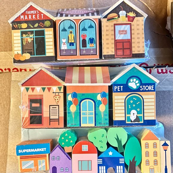 Target | Toys | Bullseye Playground Wood Toy Play Set 6ct | Poshmark